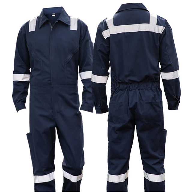 Cotton Workwear Coveralls One Piece-Construction Work Clothes