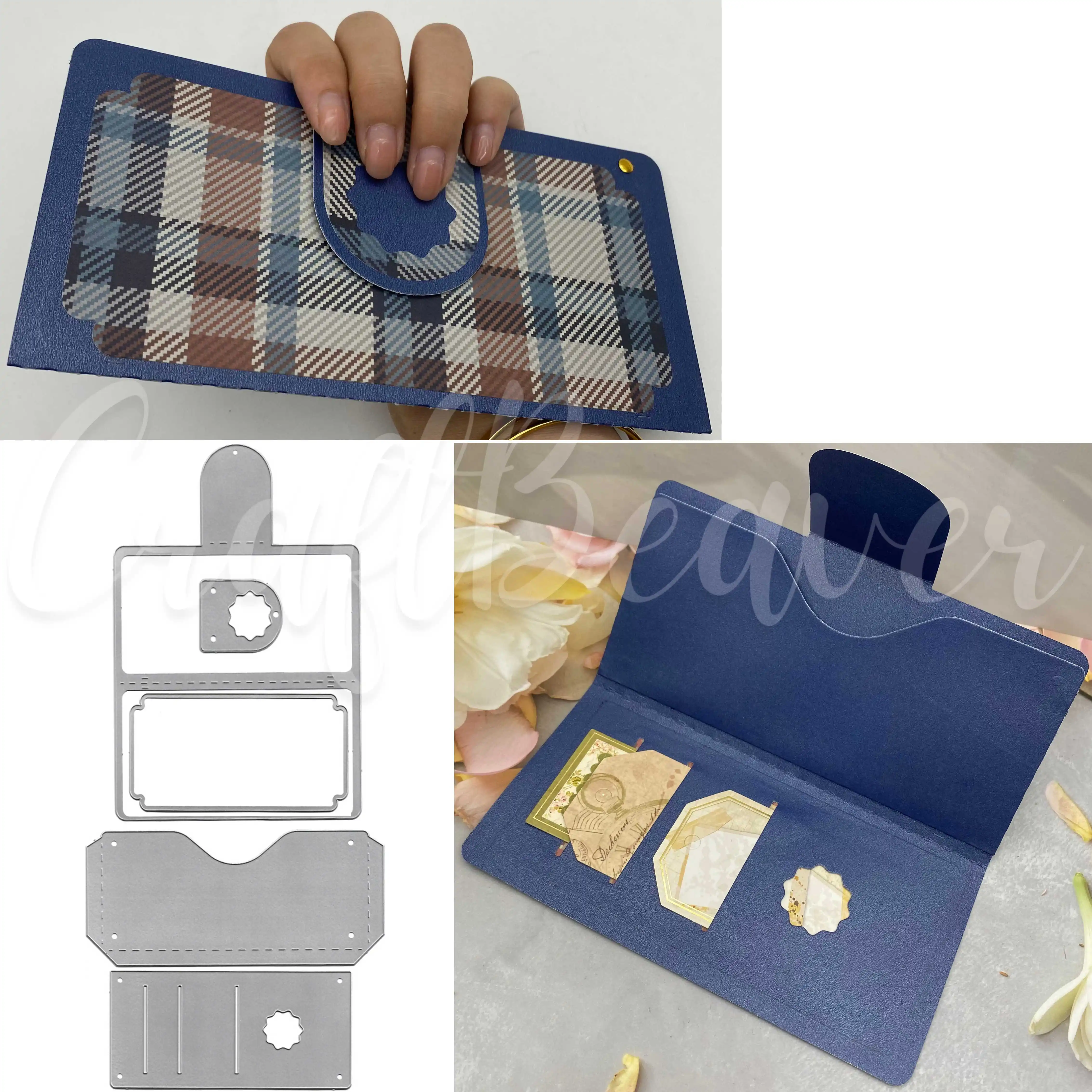 3D-Wallet-Pocket-Envelope-Metal-Cutting-Dies-Die-cut-Set-Scrapbooking ...