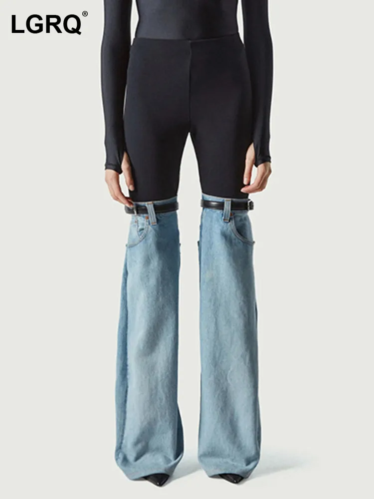 LGRQ-Denim-Patchwork-pantolon-kad-nlar-i-in-moda-yeni-y-ksek-bel ...