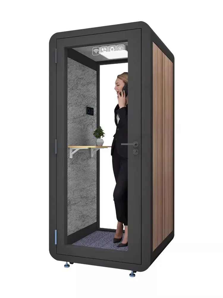 Small-mobile-phone-booth-soundproof-home-learning-recording-studio ...