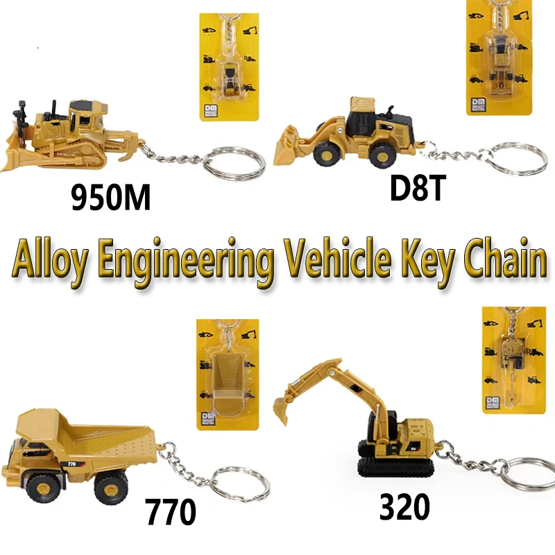 For-CATD-8T-950M-770-320-Alloy-Engineering-Vehicle-Key-Chain-Excavator ...
