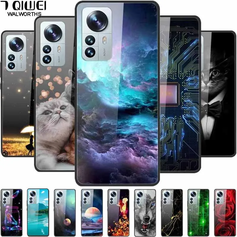 For-Redmi-Note-12S-4G-Case-2023-Tempered-Glass-Luxury-Fashion-Cool ...
