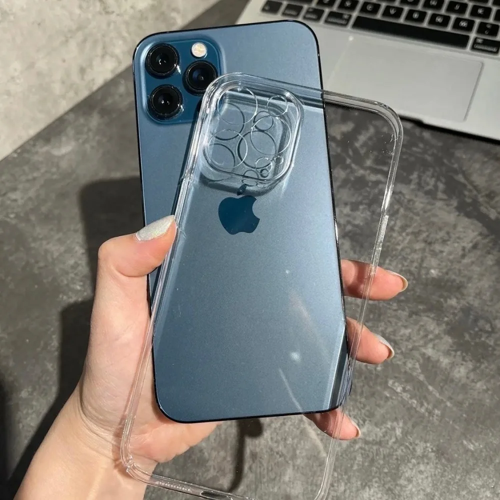 Luxury-Transparent-Soft-Phone-Case-For-iPhone-14-13-12-11-Pro-Max-XS-X ...