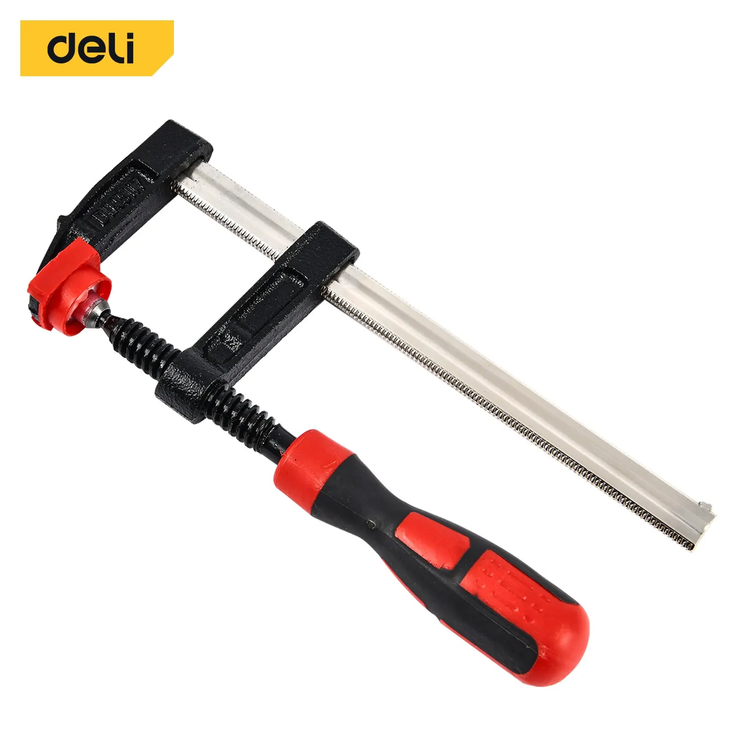 Deli-Clamp-For-Woodworking-Metal-Fixing-Clamp-2000N-Heavy-Duty-Trigger ...