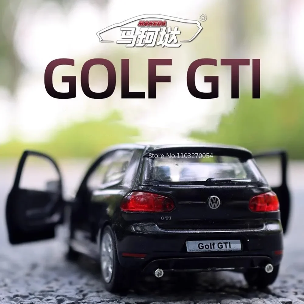 1-36-Volkswagen-Golf-Diecast-Model-Car-Toy-Metal-Alloy-Body-With-Pull ...