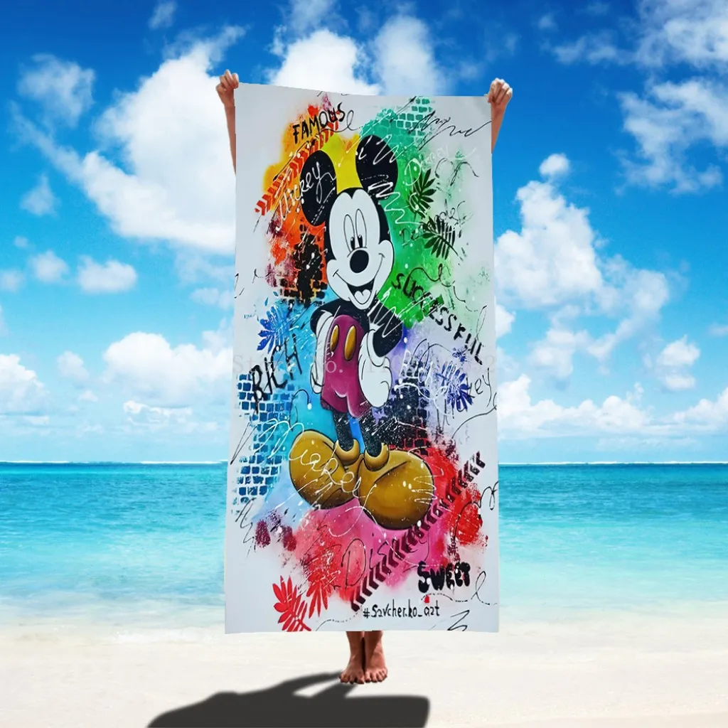 Mickey And Minnie Mouse Beach