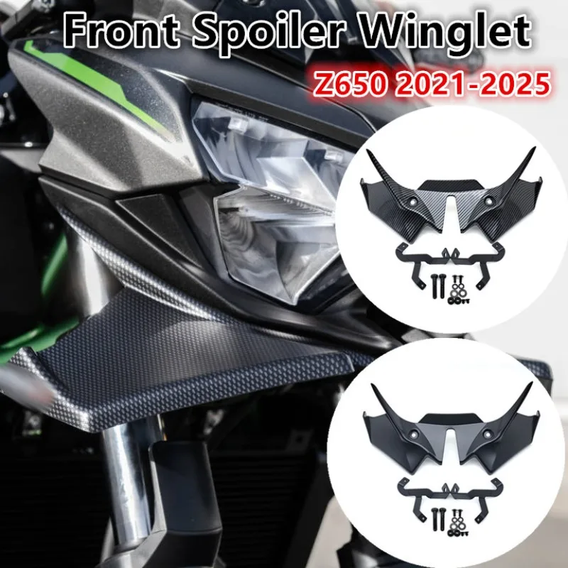 Motorcycle Front Spoiler Fairing Winglet Aerodynamic Wing Cover Trim ...