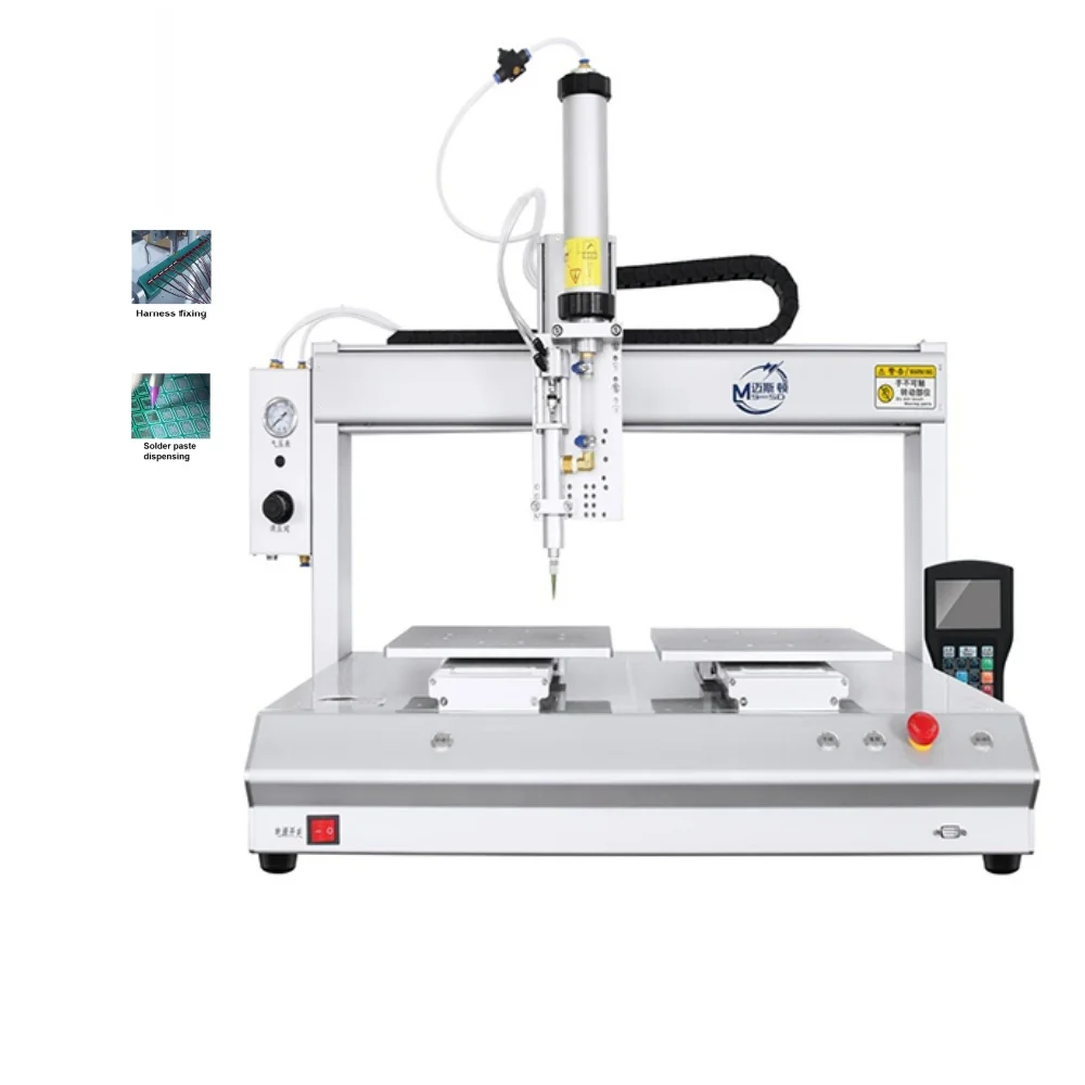 High Precision Automatic 4-Axis Desktop Electric Dispensing Machine ...