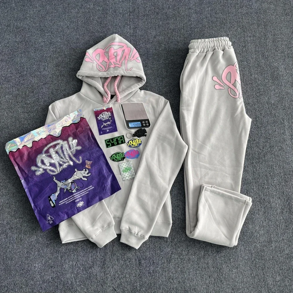 Ropa-de-calle-Syna-World-para-hombre-y-mujer-conjunto-de-Sudadera-con ...