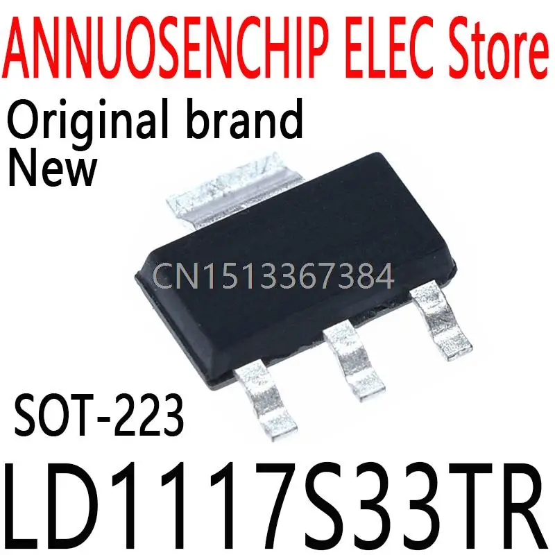50PCS-New-and-Original-LD1117S33-LD1117-1117S33TR-1117-SOT-223 ...