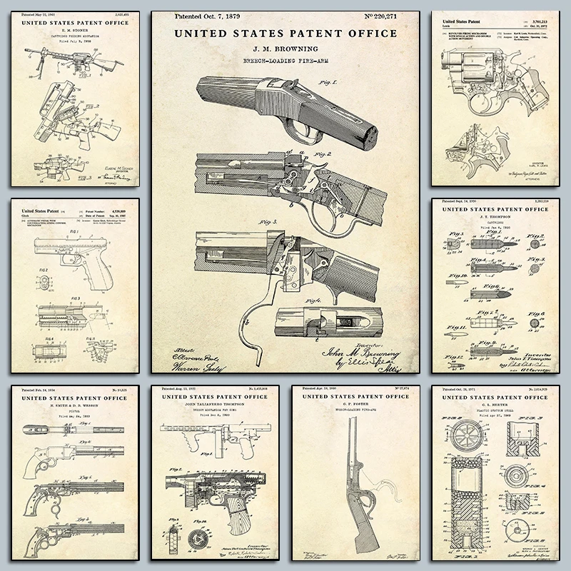 What is a Breech Loading Rifle and How Does It Inspire Modern Wall Art?