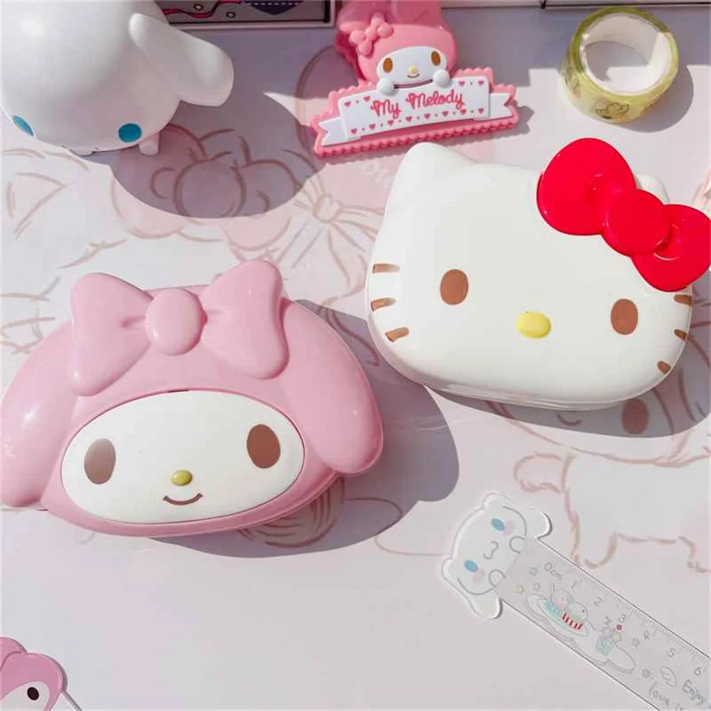 Sanrio-caja-de-jab-n-de-Hello-Kitty-para-dormitorio-jabonera-con-tapa ...