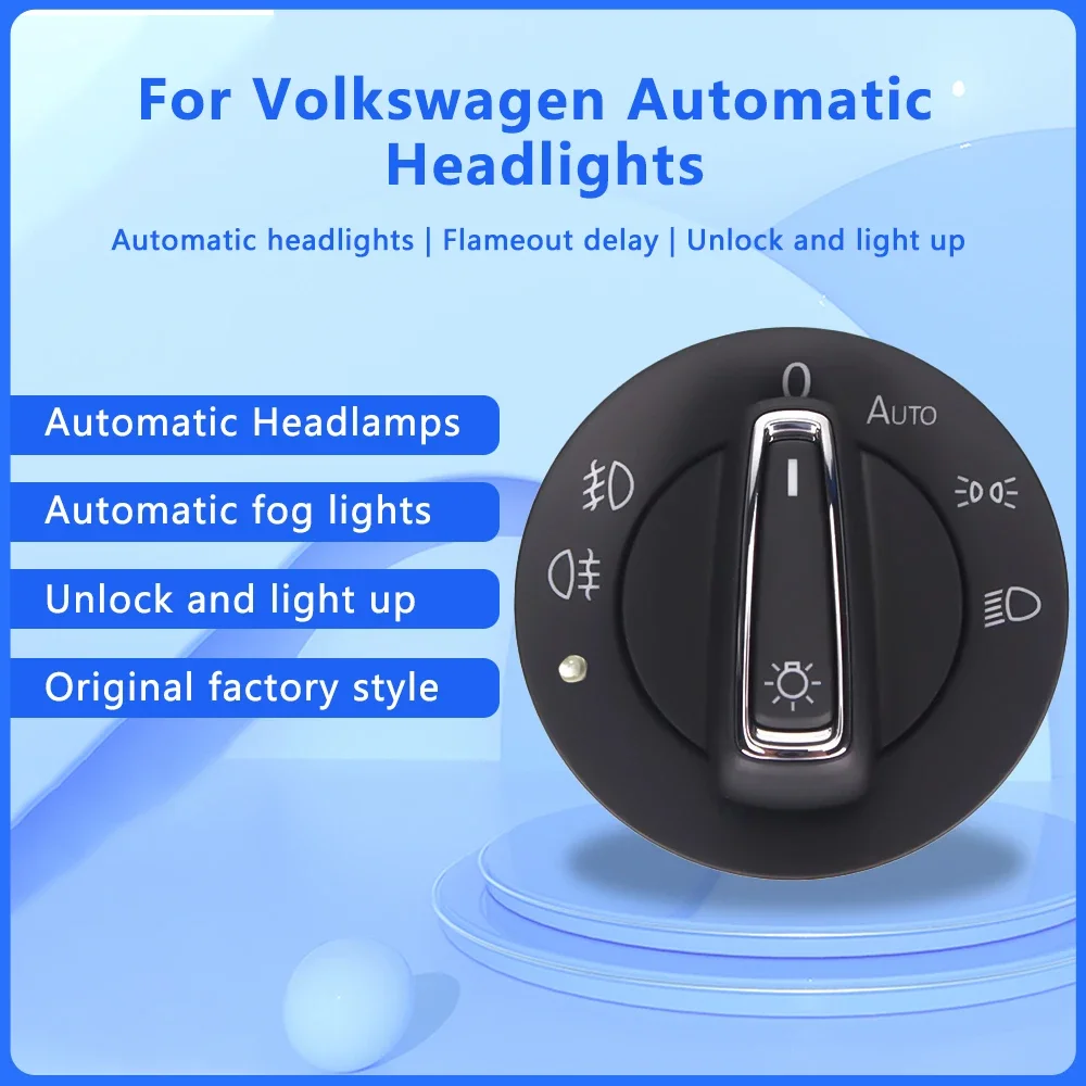 Car-Headlight-Fog-Lamp-Switch-Automatic-Module-for-VW-Golf-6-7-MK6 ...
