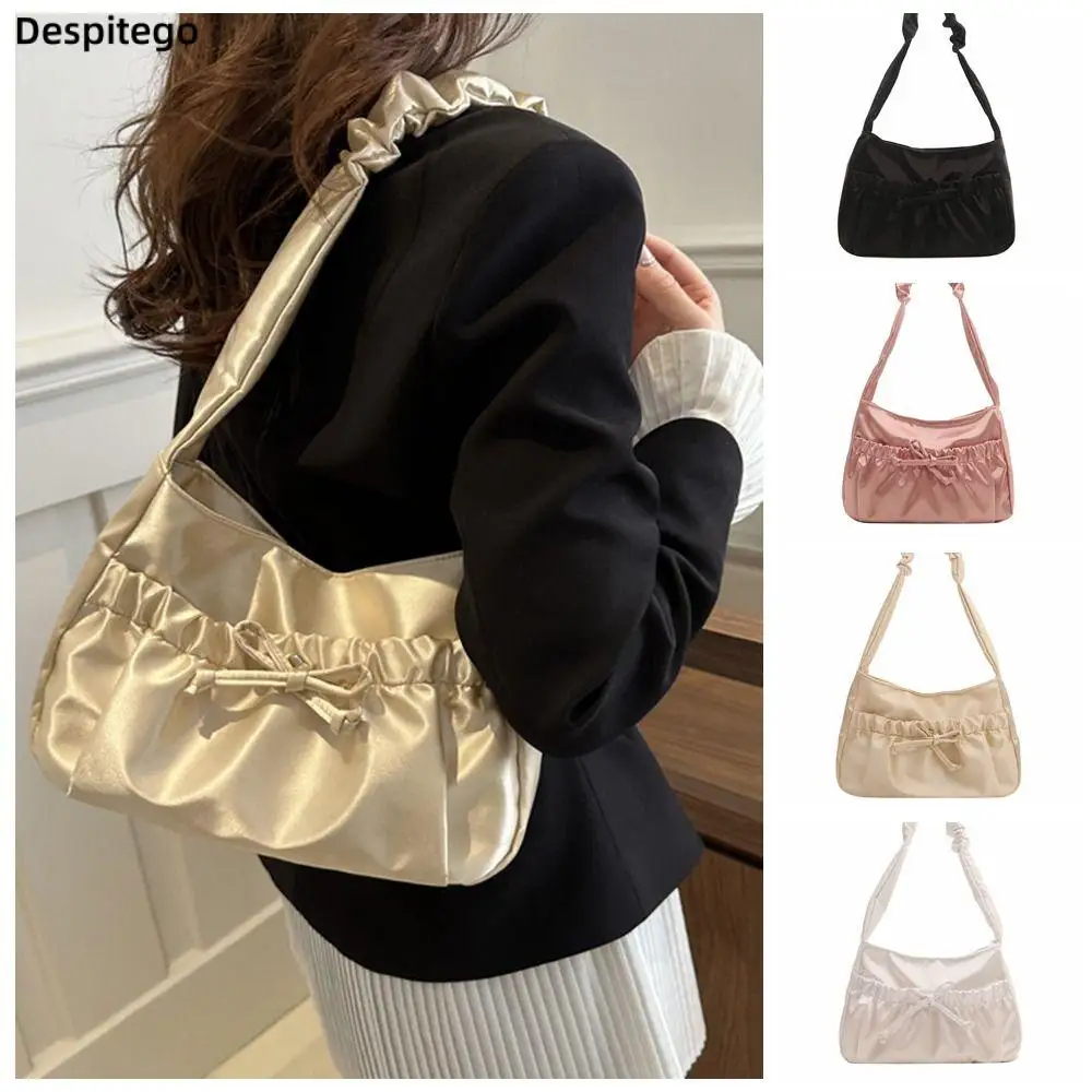 1Pc-Luxury-Bag-Satin-Bow-Pleated-Women-s-Hand-Bag-Trend-Mini-Shoulder ...