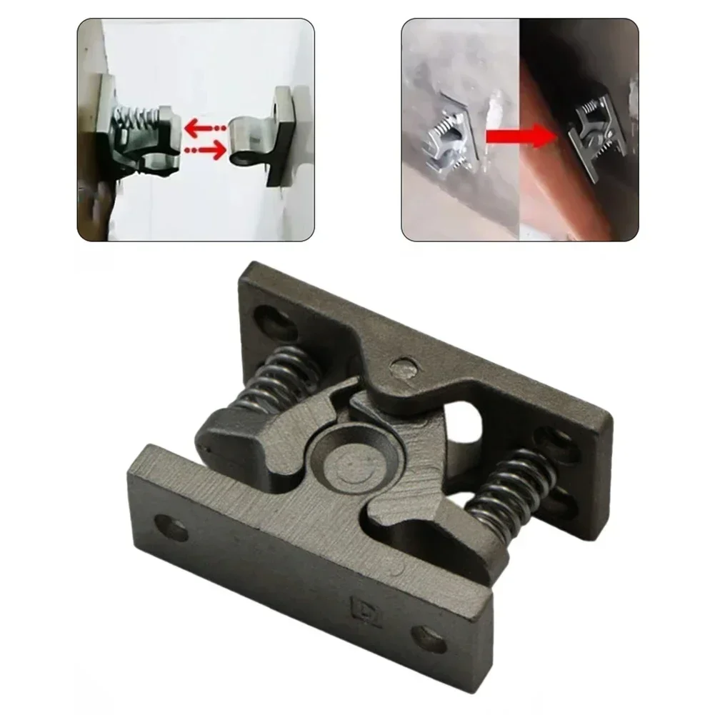Zinc-Alloy-Buckle-Lock-Heavy-Ball-Roller-Door-Touch-Steel-Spring ...