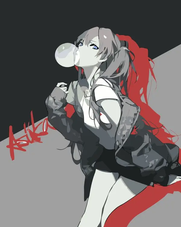 Painting-by-numbers-Evangelion-Neon-Genesis-Evangelion-Asuka-Langley-3 ...