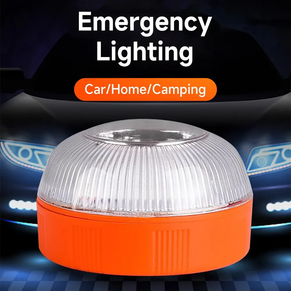Led-Car-Emergency-Light-Flashlight-Magnetic-Induction-Strobe-Road ...