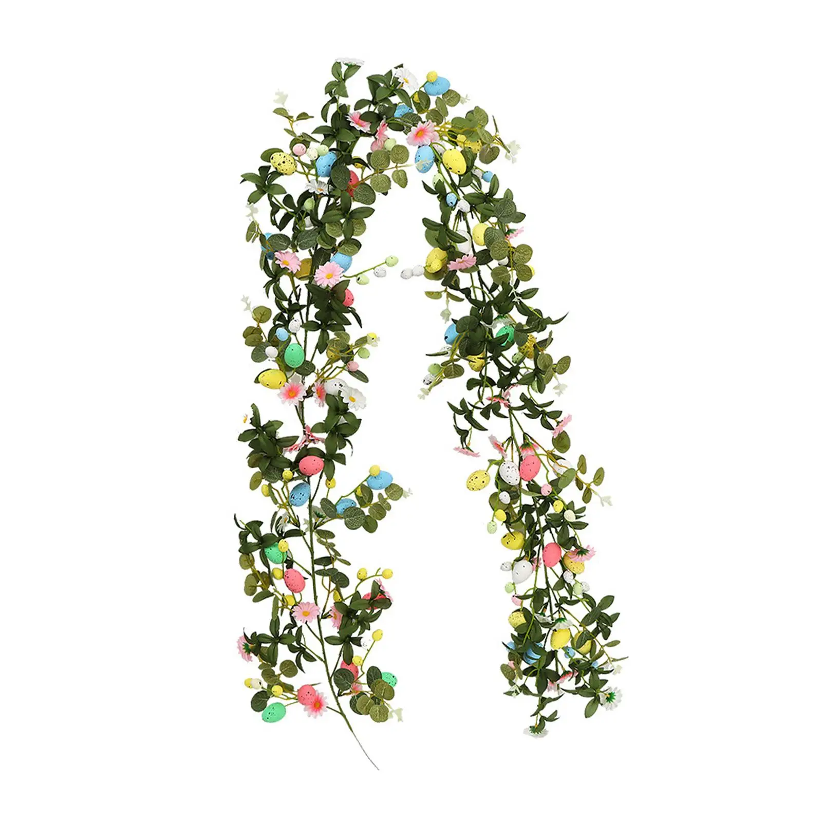 Easter Garland Artificial Easter Egg Garland Easter Garland Vine String ...