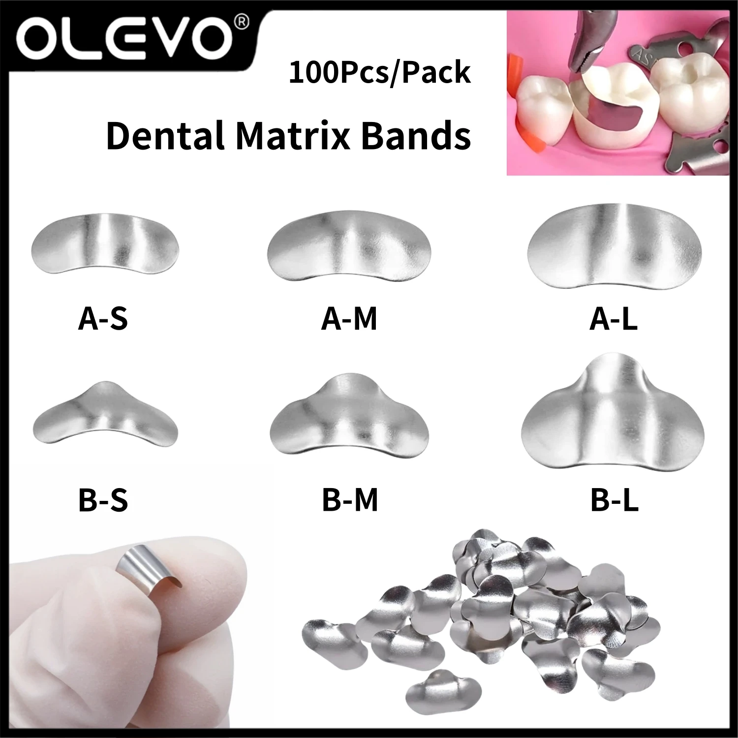 100Pcs-Dental-Matrix-Bands-Sectional-Contoured-Matrices-Metal-Matrix-Bands-Rings-For-Teeth ...