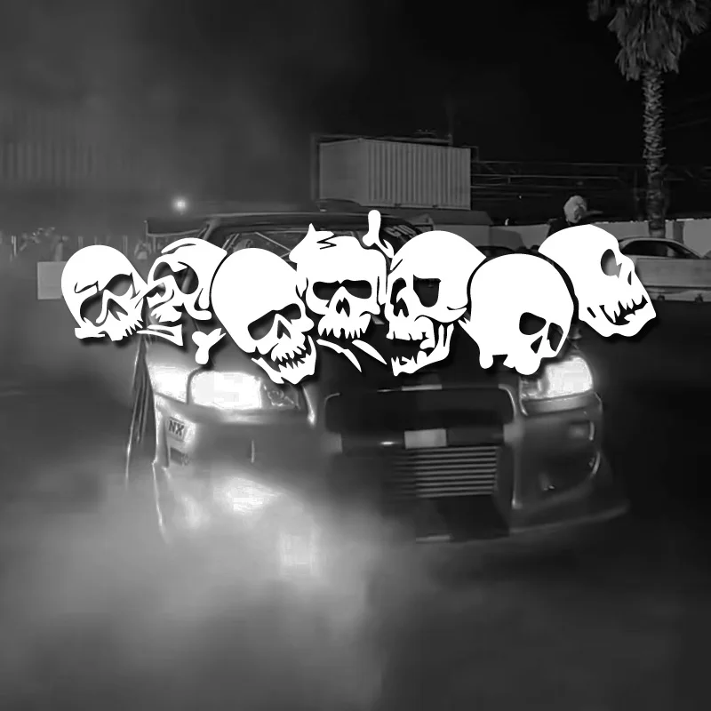 Skull-Skeleton-Car-Sticker-Fashion-Waterproof-Vinyl-Decal-Car-Styling ...