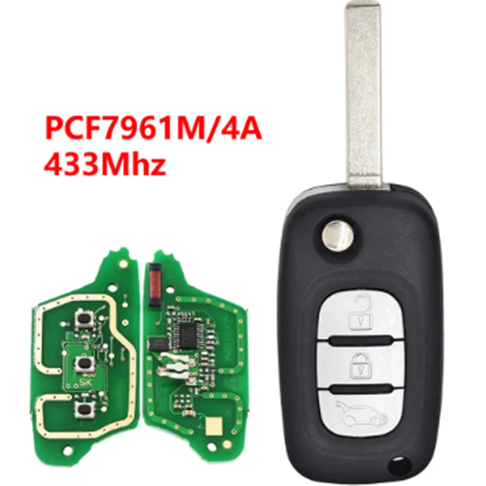 Smart-Fortwo-Car-Key-com-3-bot-es-Flip-Remote-chave-para-Mercedes-Benz ...