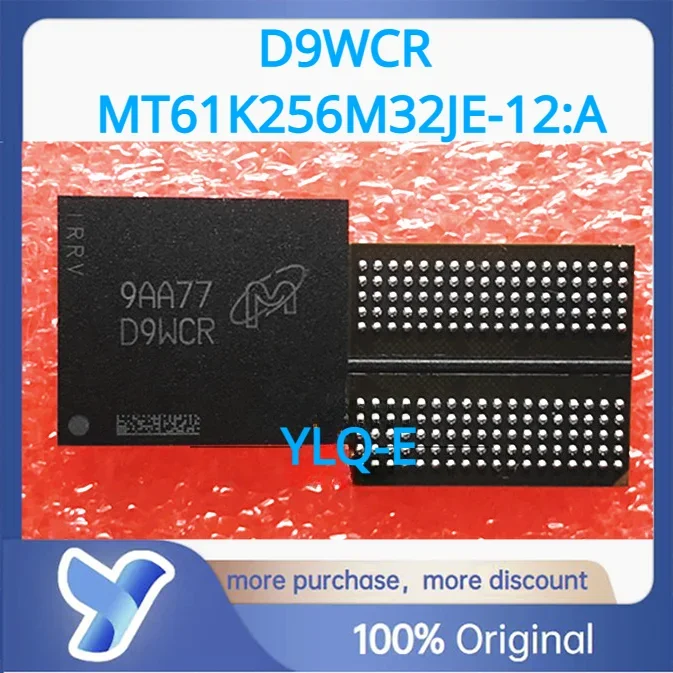 Original-New-Micron-D9WCR-MT61K256M32JE-12-A-BGA-GDDR6-Memory-Chip ...