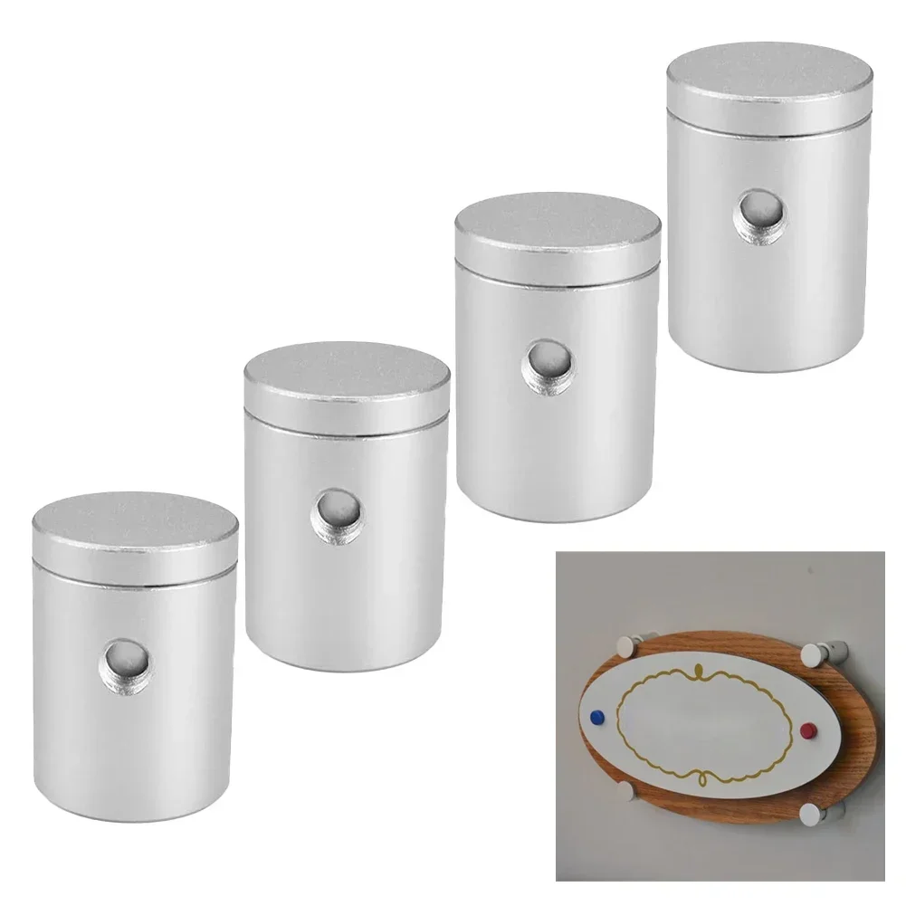 Abrazadera-de-cristal-de-4-piezas-soporte-de-espejo-de-aleaci-n-de ...