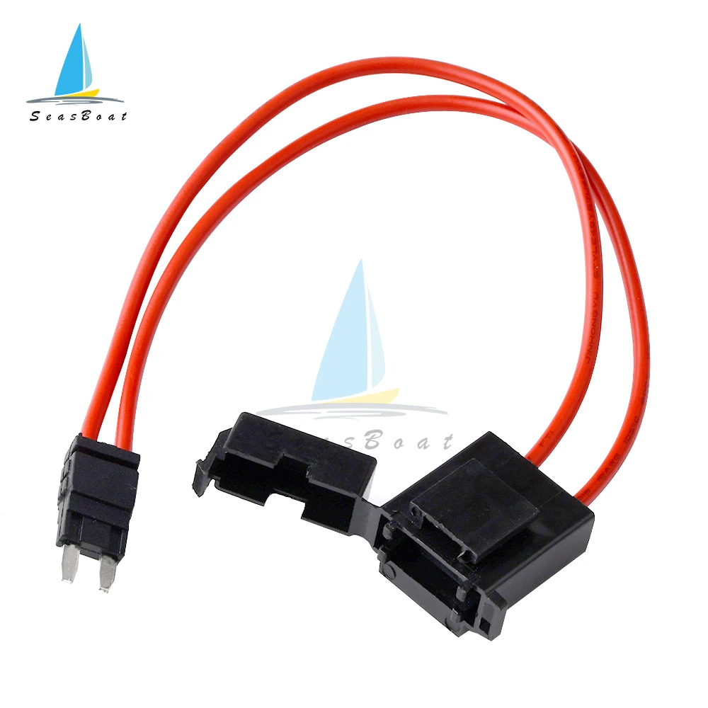 32V-25A-16AWG-Automobile-Fuse-Holder-Extension-Wire-Current-Collector ...