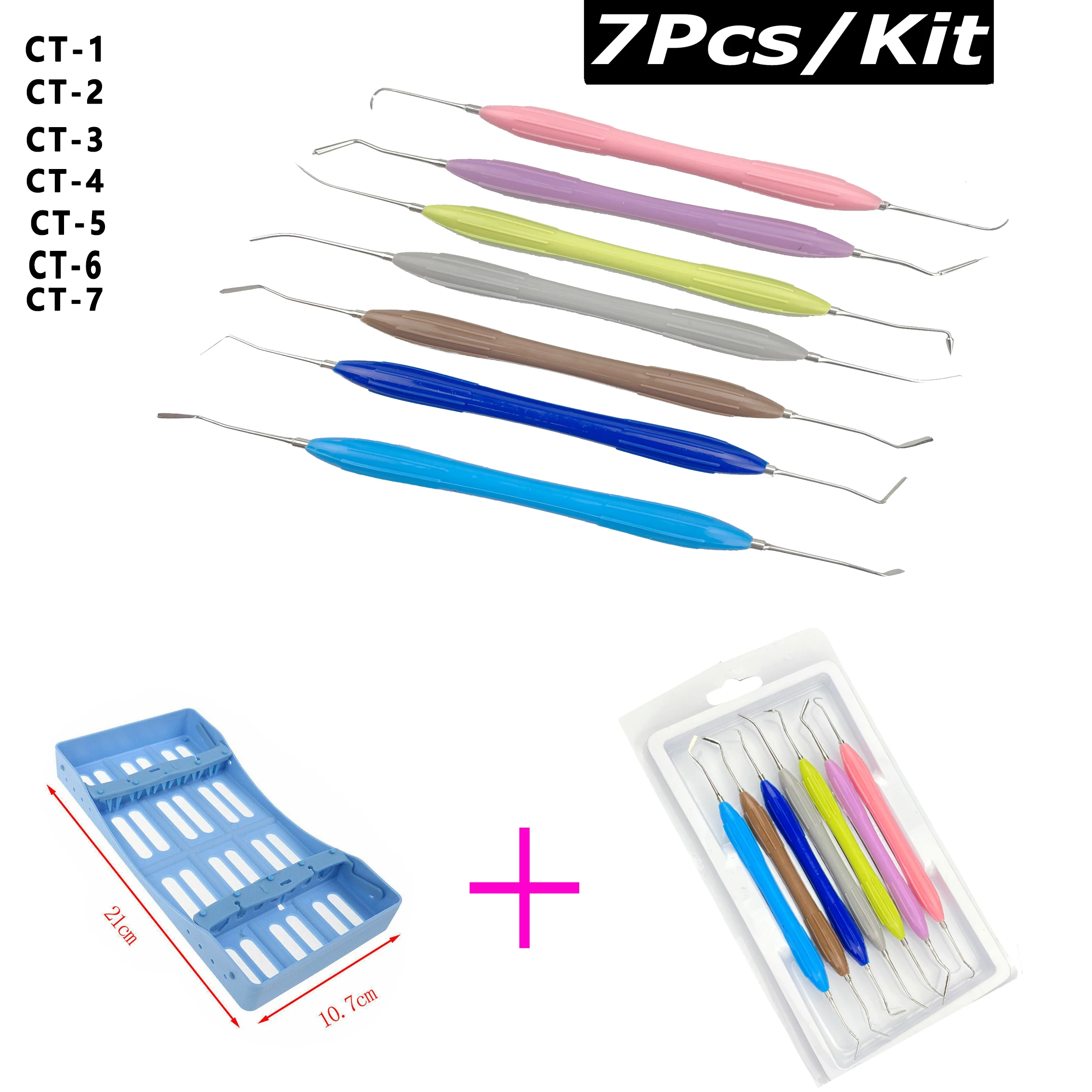 7Pcs-kit-Dental-Resin-Filling-Spatulas-Aesthetic-Restoration-Set-with ...