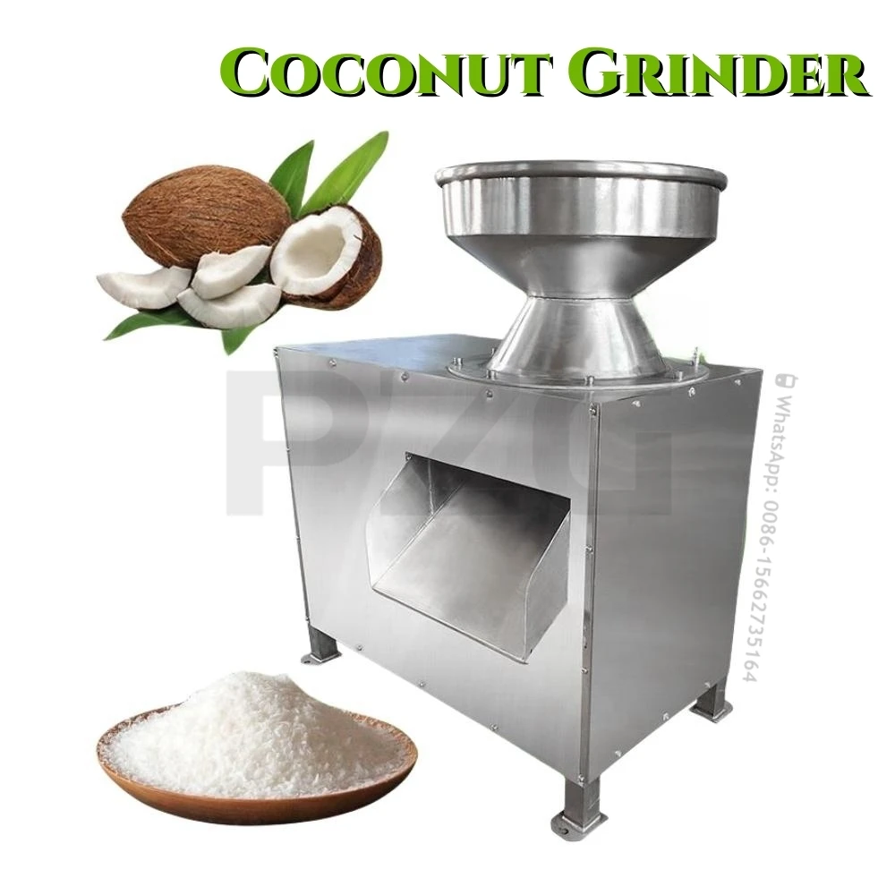 Electric-Nigeria-Commercial-Coconut-Crusher-Crushing-Machine-Flour-Make ...