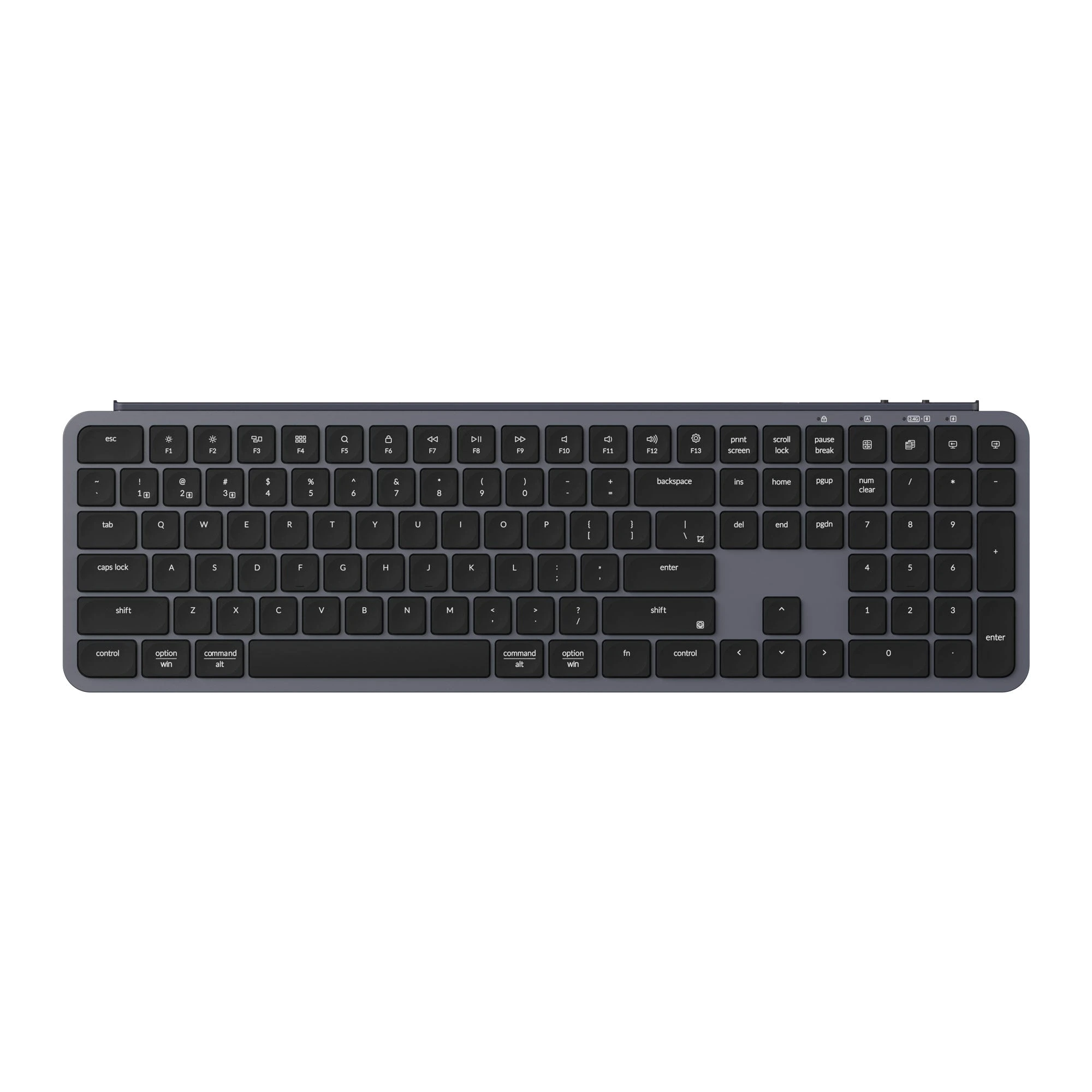 Keychron-B6-Pro-ZMK-Ultra-Slim-Wireless-Keyboard-Full-Size-Portable ...