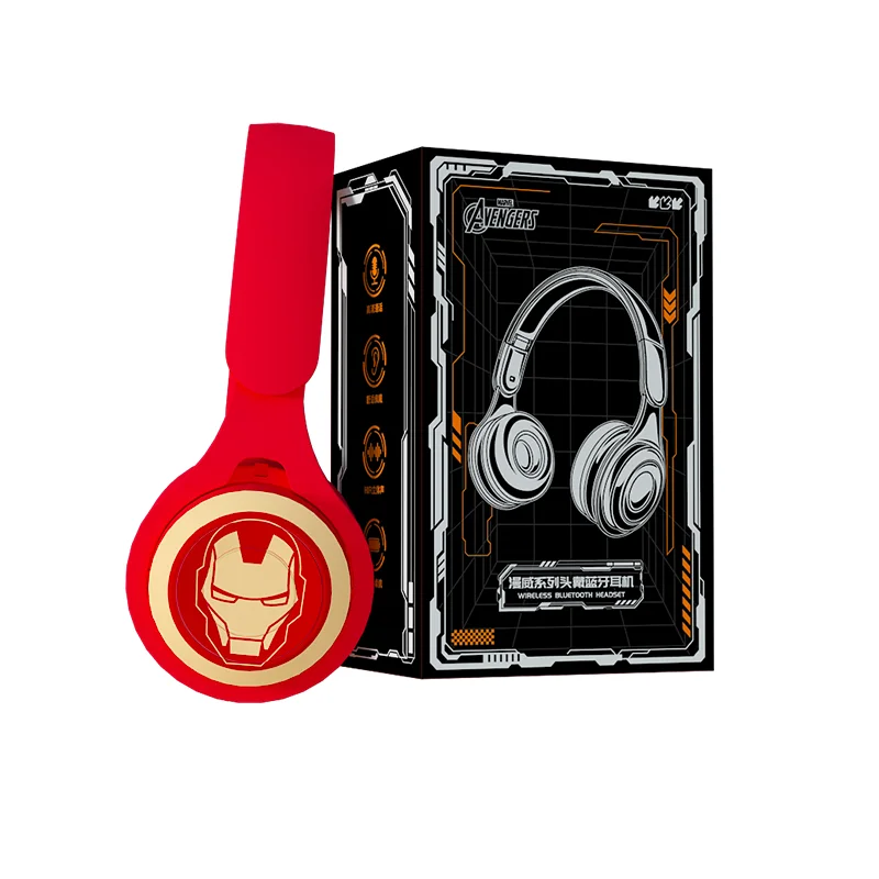 NEW Disney Y08Pro Marvel Bluetooth Headphones HIFI Stereo Laptop ...