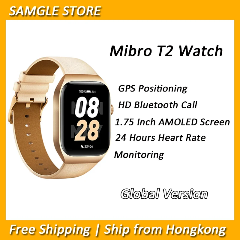 Global-Version-Mibro-T2-GPS-Positioning-Smartwatch-1-75Inch-AMOLED ...