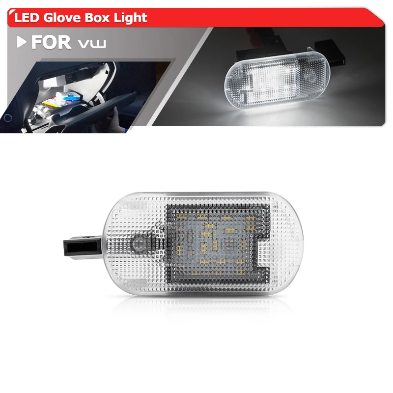 1x Led Glove Box Light Storage Compartment Lamp For VW Caddy Golf MK4 ...