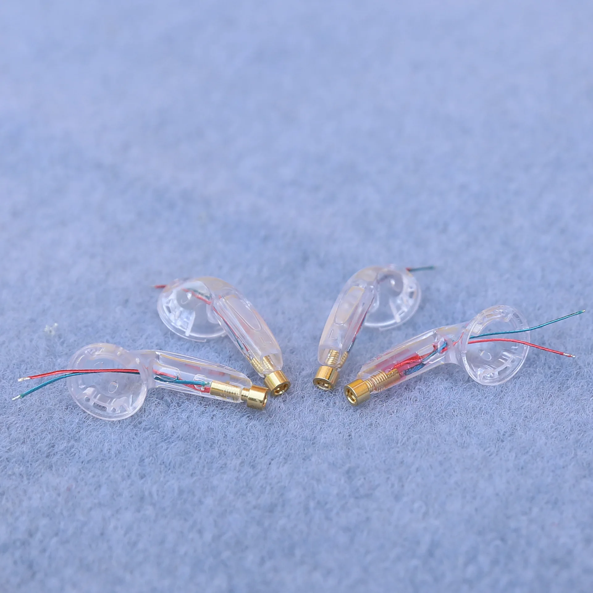 5 Pairs 15.4mm Earphones DIY MMCX Shell Case Flat Earphones Shells ...