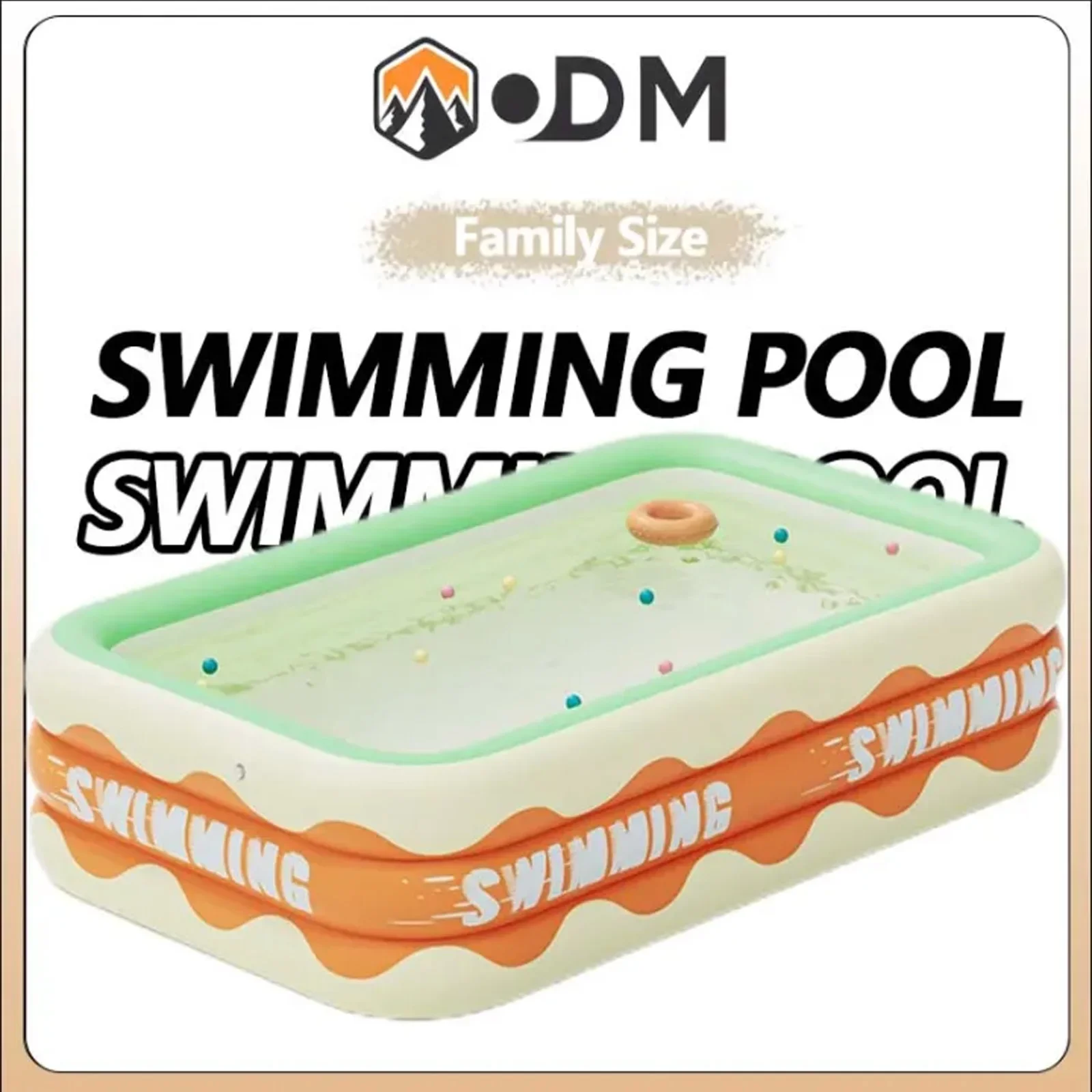Inflatable-Swimming-Pool-Outdoor-Rectangular-Family-Swimming-Pool-for ...