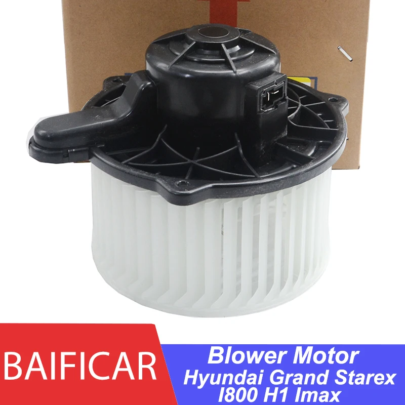 Baificar 최신 정품 AC 에어컨 송풍기 팬 모터 97114 4H000, 현대 그랜드 스타렉스 i800 H1 imax용 ...