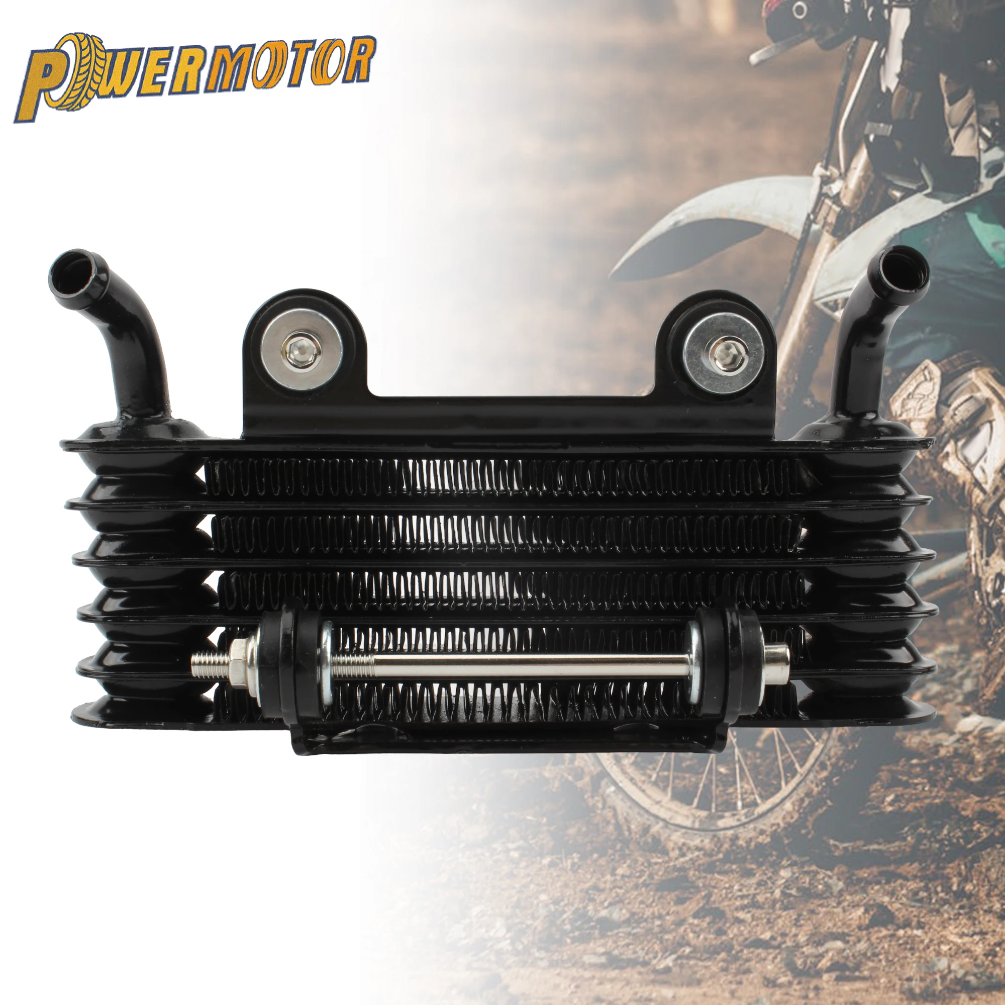 Motorcycle-Universal-Oil-Cooler-Radiator-Cooling-Engine-Aluminum ...