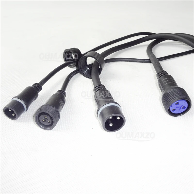 2m-3m5m-10meters-ip65-Outdoor-Stage-light-waterproof-DMX512-Power-Cable ...