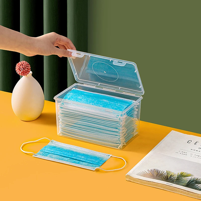 Dust-Proof-Transparent-Mask-Storage-Box-Wet-Tissue-Box-Baby-Wipes ...