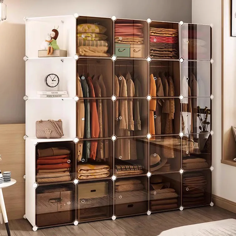 Cupboard Storage Closet Modular Filing Chest Clothing Rack Organizer ...