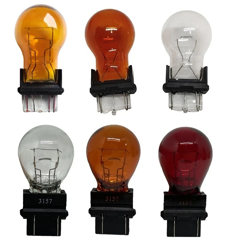 1pcs-T25-3156-3157-12V-21W-21-5W-Clear-Car-External-Turn-Signal-Bulb ...