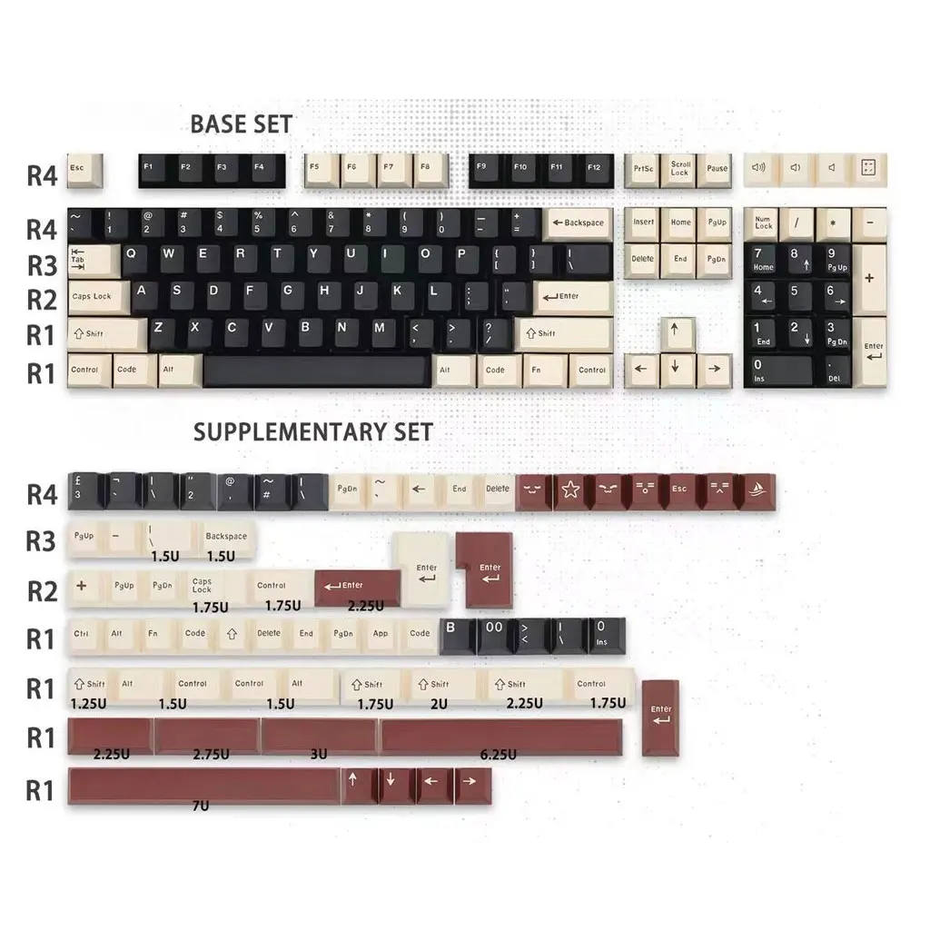 173/150 Keys GMK Rome Theme Keycaps Cherry Height PBT Thermal ...
