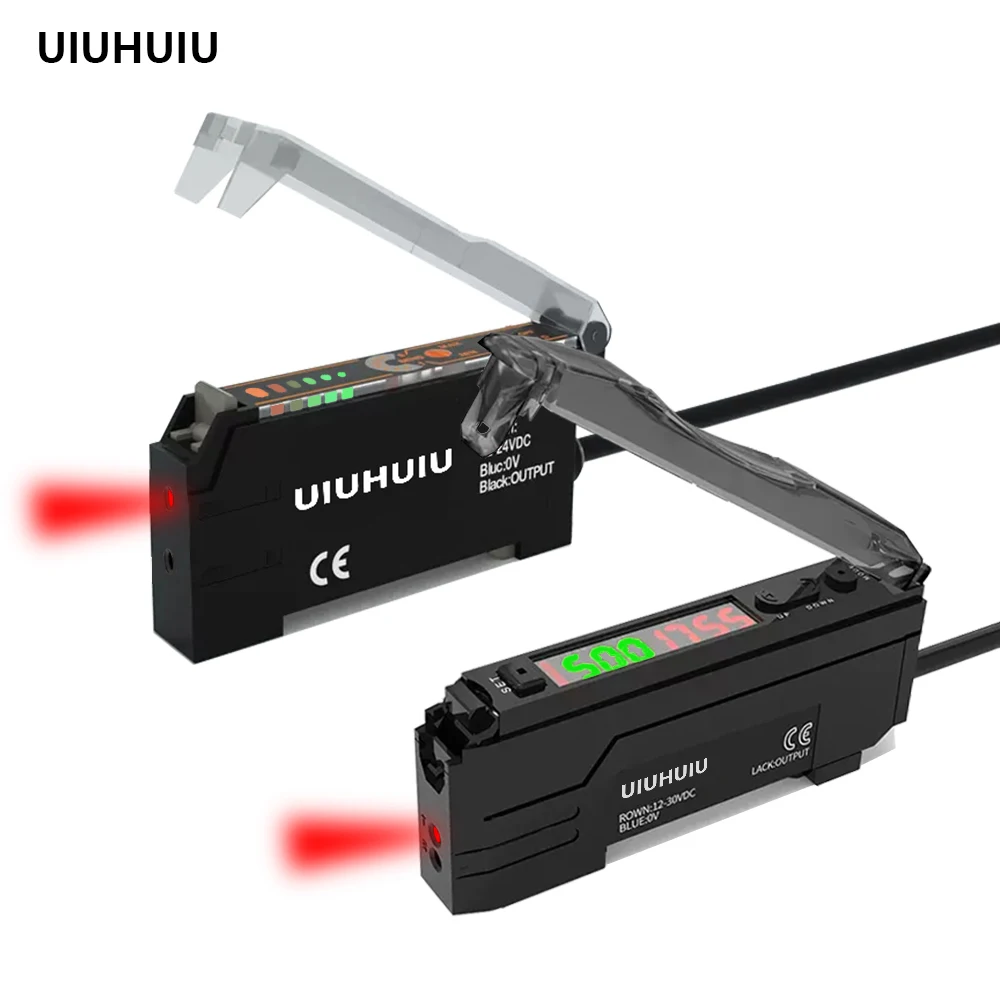 Fiber-Optic-Sensor-Amplifier-Digital-Display-and-Economy-Style-Optical ...