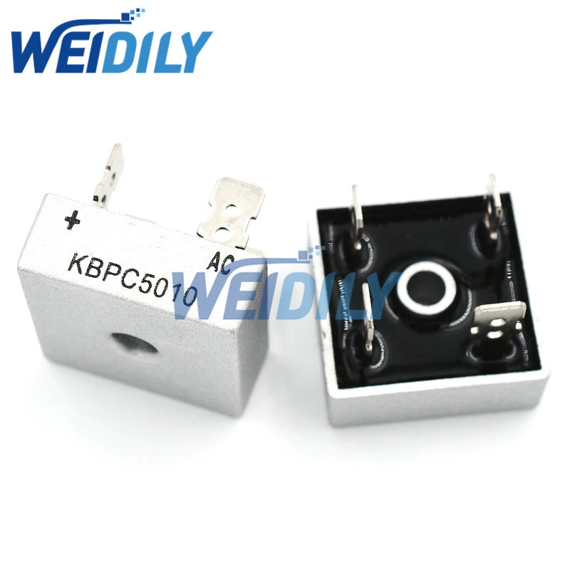 2PCS KBPC5010 5010 50A 1000V Diode Bridge Rectifier kbpc5010|Rectifiers ...