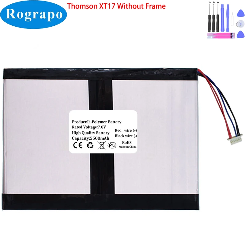 New 7.6V 5500mAh Thomson XT17 Laptop Battery Without Frame - AliExpress 7