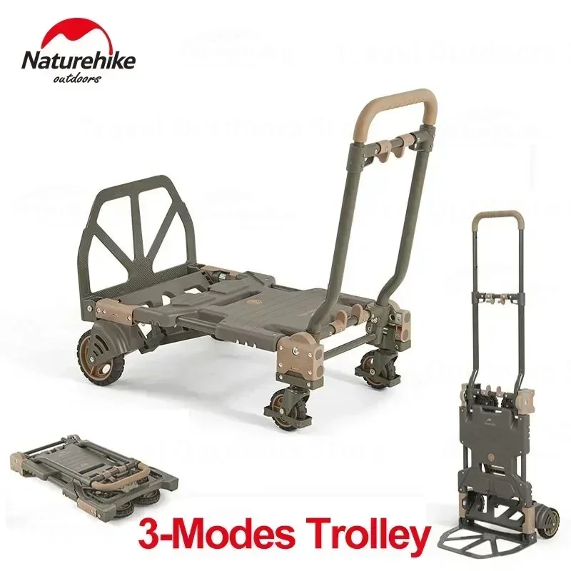 Naturehike-Camping-Trolley-Carrier-Folding-Hand-Cart-Foldable-Wagon ...