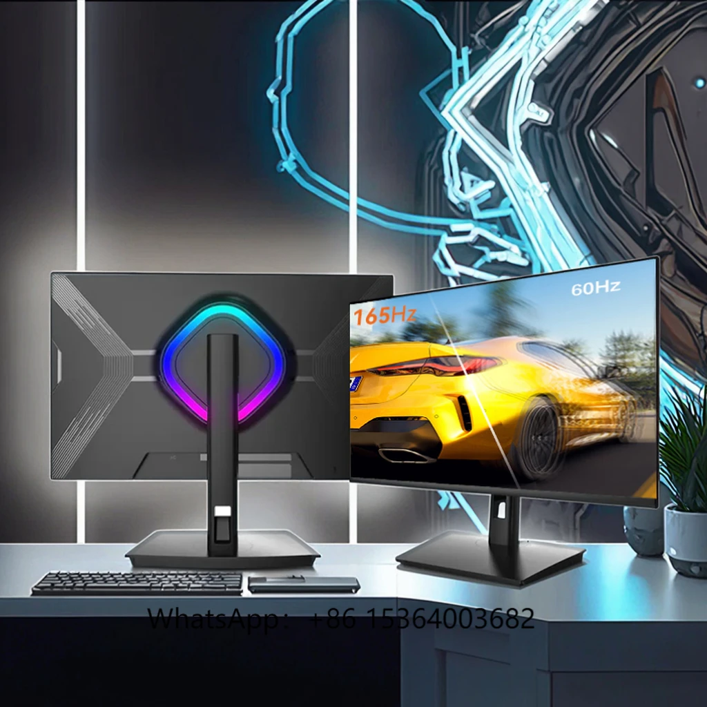 TJXL-New Borderless 27 Inch PC LED Gaming Screen Monitor 144Hz 165Hz ...
