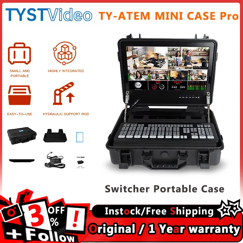 TYST-TY-ATEM-de-v-deo-Pro-Switcher-carcasa-port-til-con-monitor ...
