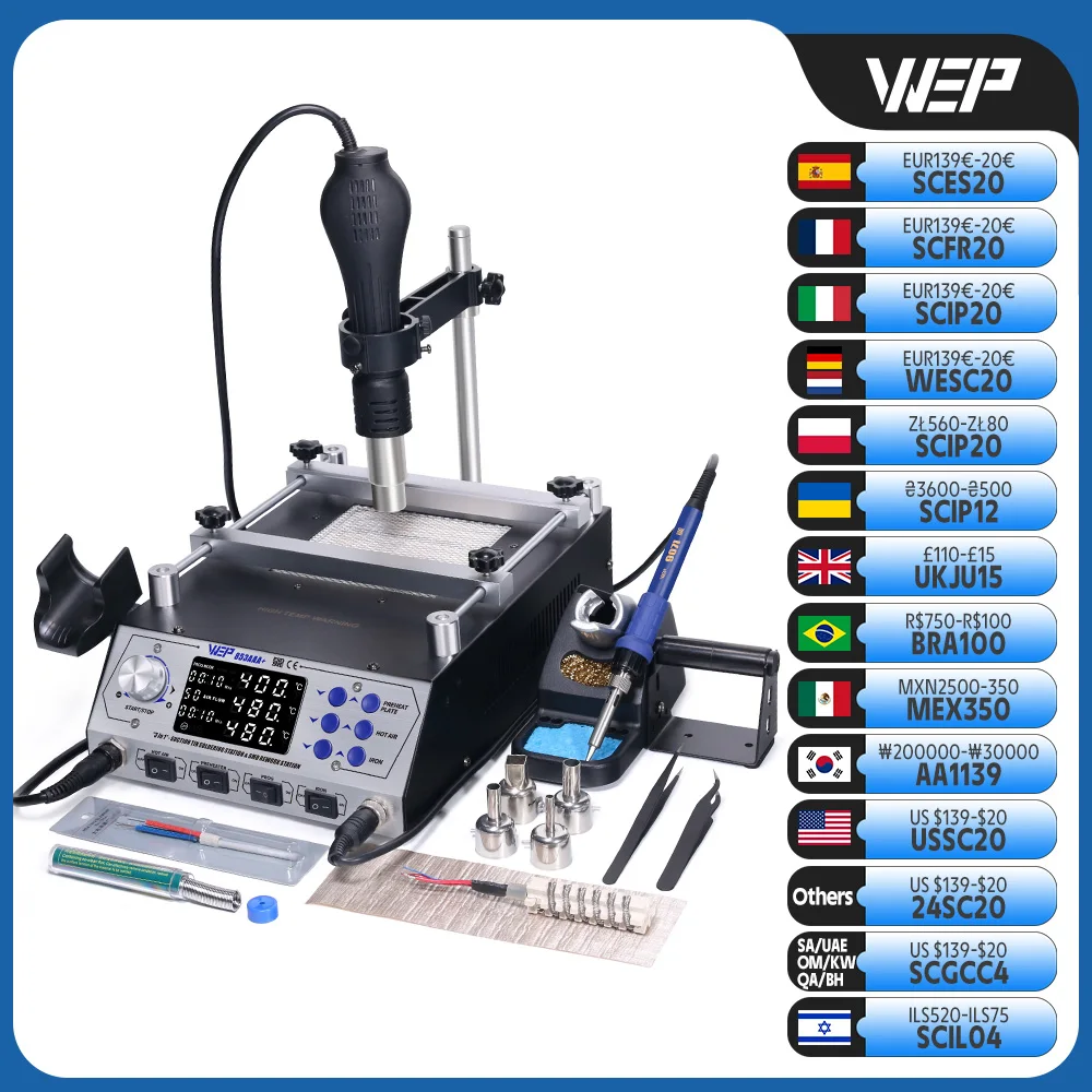 WEP-853AAA-Programming-Controlled-Welding-Station-1200W-Preheating ...